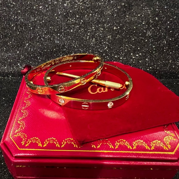 Jewelry | New Cartier Gold Plated Stainless Steel Love Screwdriver ...